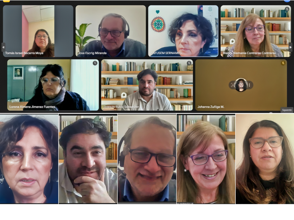 Encuentro entre AET y asociaciones del Ministerio de la Mujer por ...
